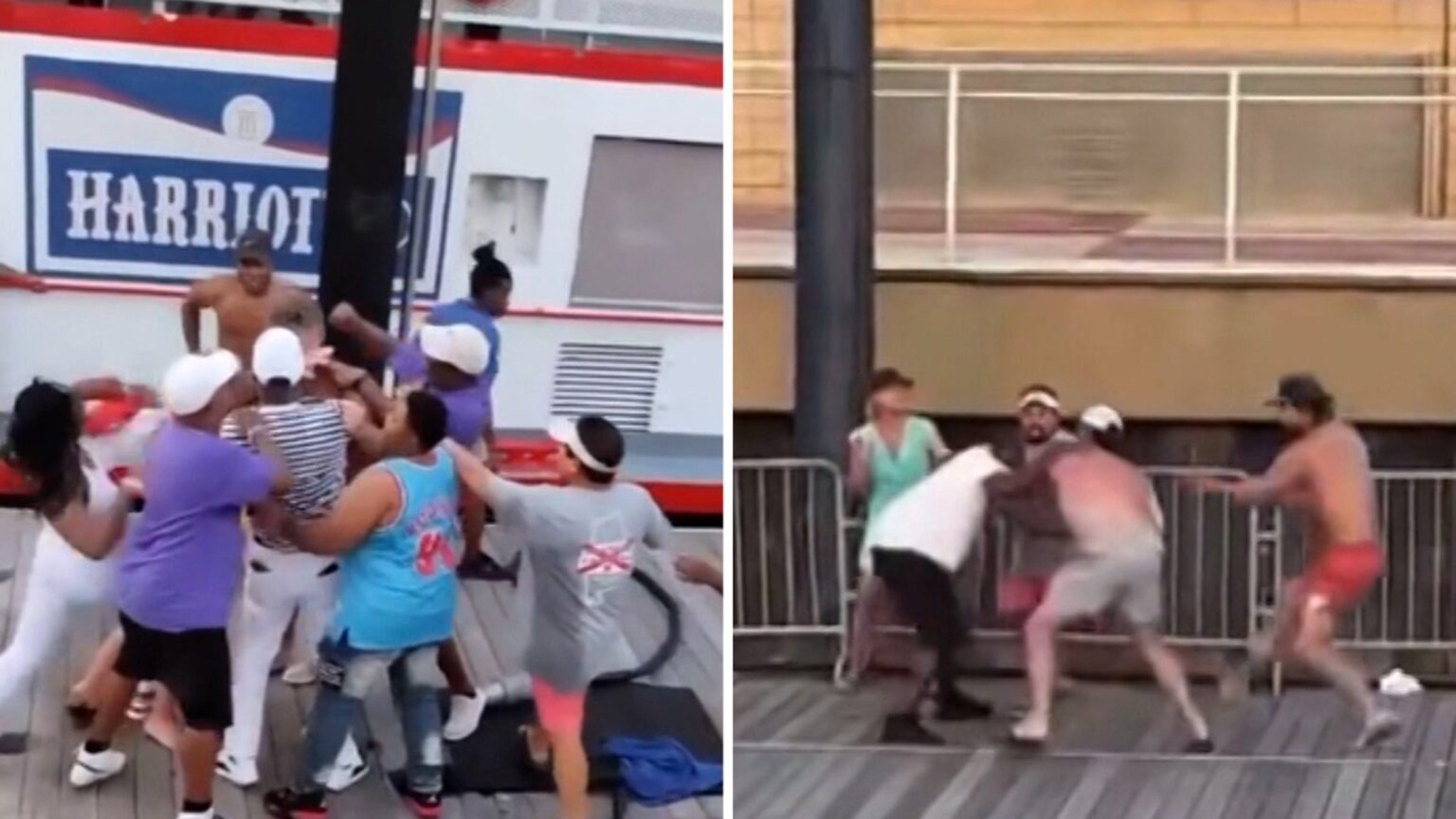 Review-Bombardement du Mini-Mart après une bagarre sur un bateau à aube ...